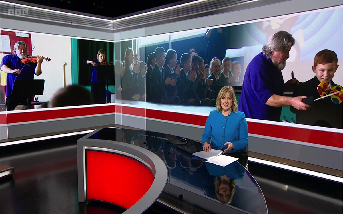 Our Schools Inspiration Workshops Make the News - Ulster Orchestra